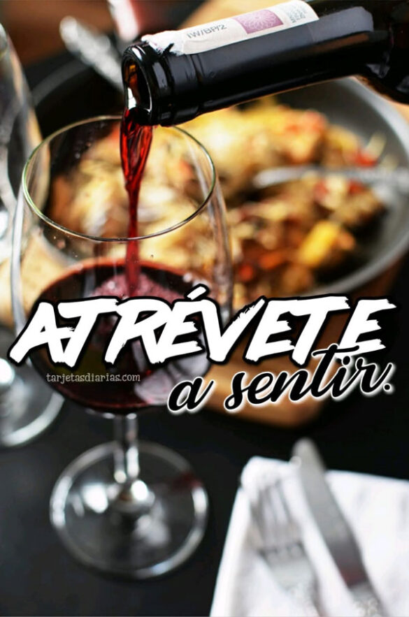 ATRÉVETE A SENTIR - Tarjetas Diarias