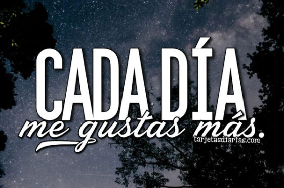 CADA DÍA ME GUSTAS MÁS - Tarjetas Diarias