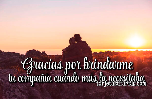Agradecimiento Por Su Compania