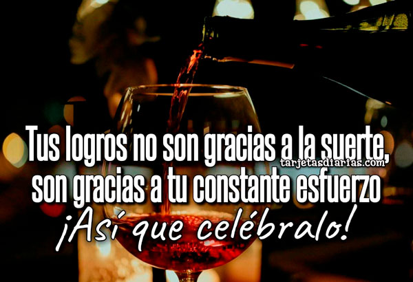 TUS LOGROS NO SON GRACIAS A LA SUERTE, SON GRACIAS A TU CONSTANTE ...
