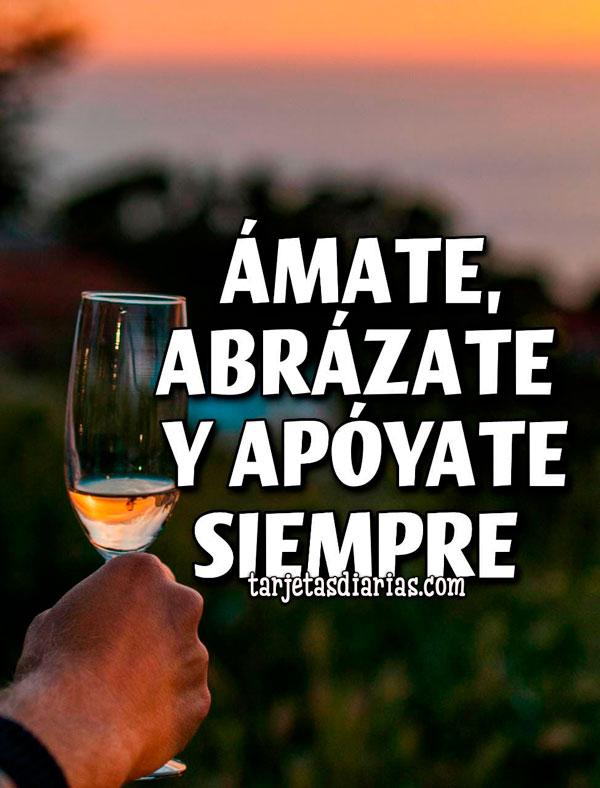 ÁMATE, ABRÁZATE Y APÓYATE SIEMPRE - Tarjetas Diarias