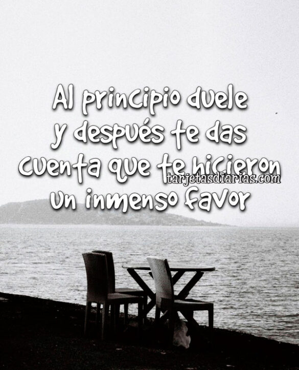 AL PRINCIPIO DUELE Y DESPUÉS TE DAS CUENTA QUE TE HICIERON UN INMENSO ...
